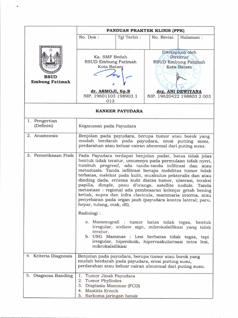 PPK Kanker Payudara | PDF