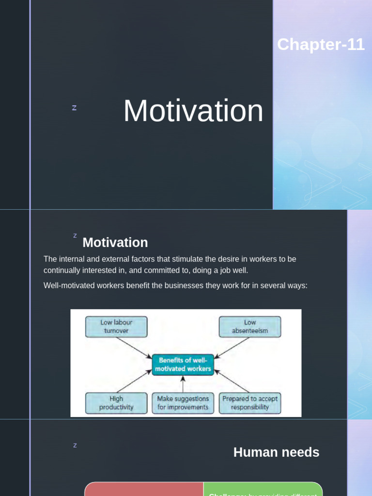 Motivation | PDF | Motivation | Motivational