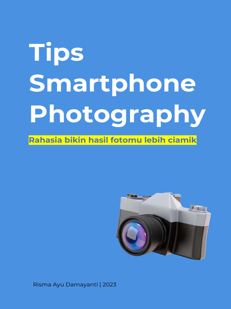 Tips Smartphone Photography | PDF | Karier & Perkembangan