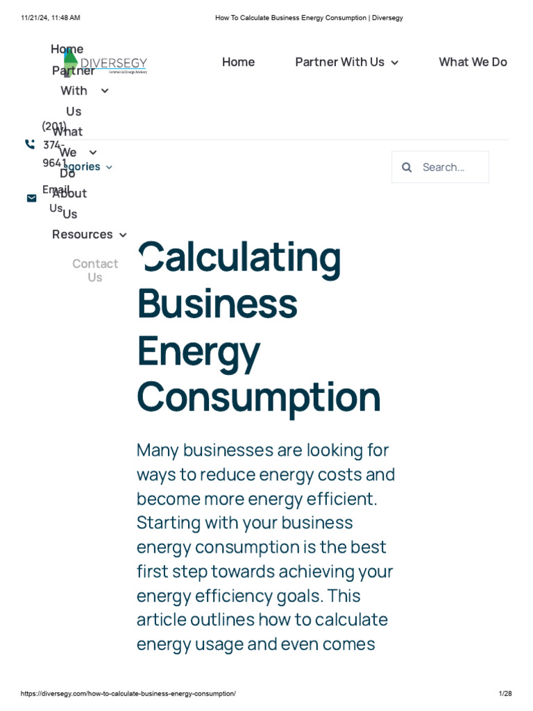 Calculate Your Business Energy Costs | PDF | Watt | Energy Conservation