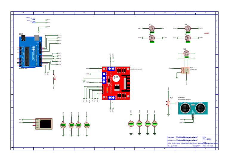 Schema de Cablage V156 | PDF