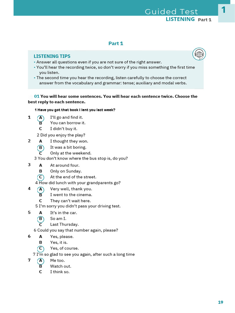 b1 Esol Listening | PDF