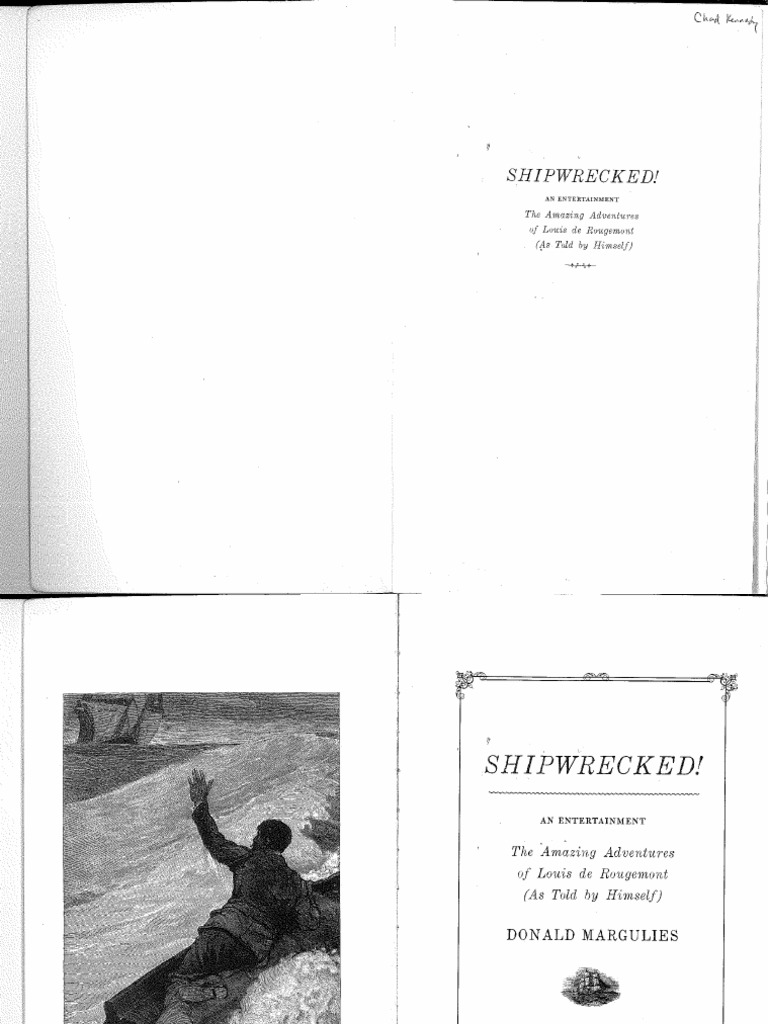 Shipwrecked by Donald Margulies | PDF