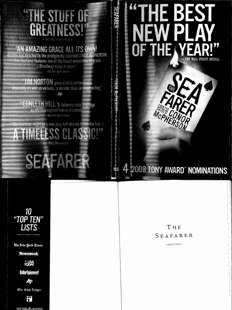 The Seafarer by Conor McPherson | PDF