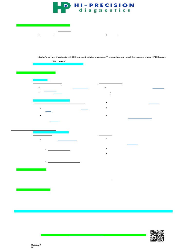 HPD - F - 319 Pre-Employment Requirements Form 10 9 2023 R10 | PDF