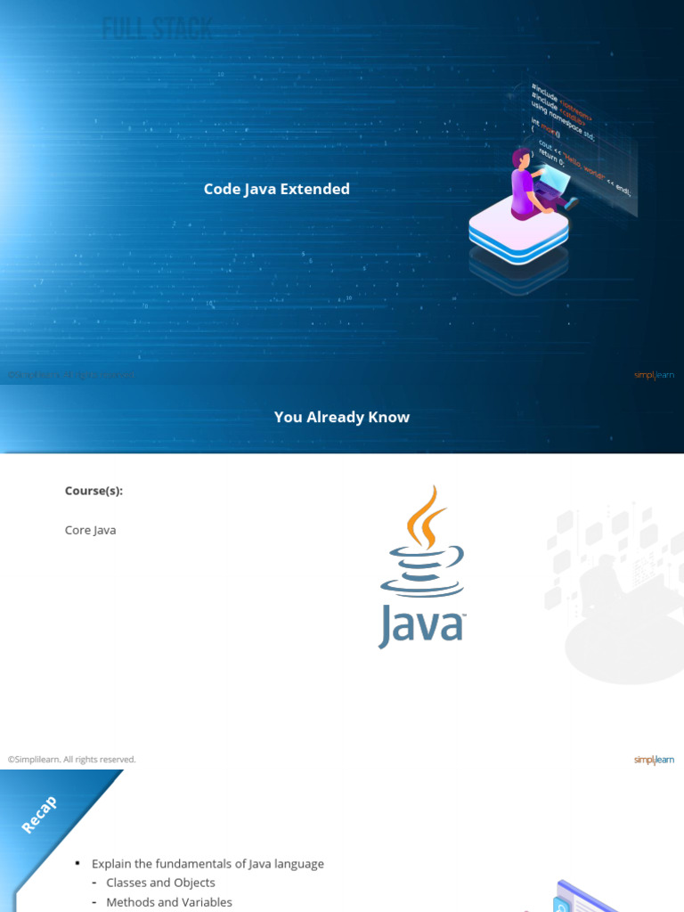 Ebook QA QE 1 L2 Core Java Extended | PDF | Programming | Constructor (Object Oriented Programming)