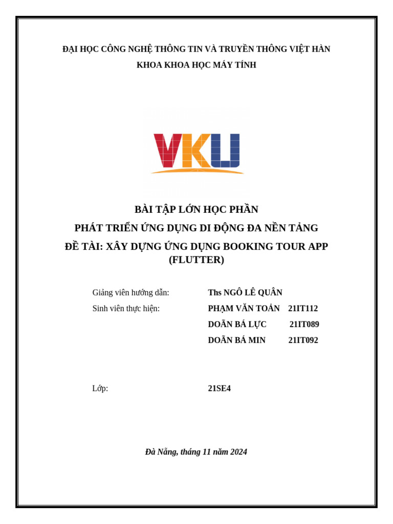 Mau Bao Caot Bai Tap Lon 1 | PDF