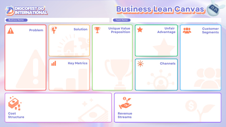 BLC Template - Digcofest 2024 | PDF