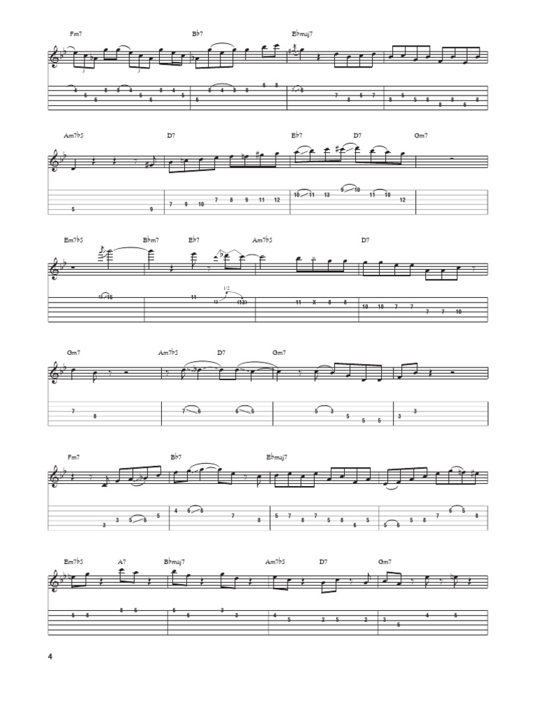 Fm7 Bb7 Eb, 7 | PDF