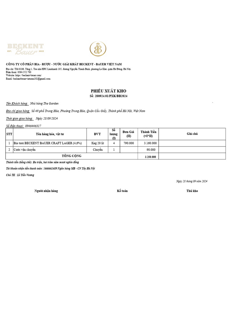 280924.01 - PXK - BB2024 | PDF