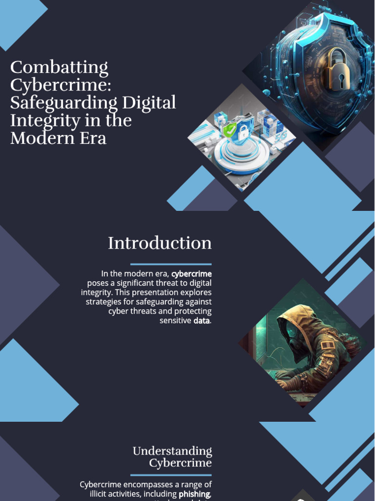 cibercrime ppt | PDF | Computer Security | Security