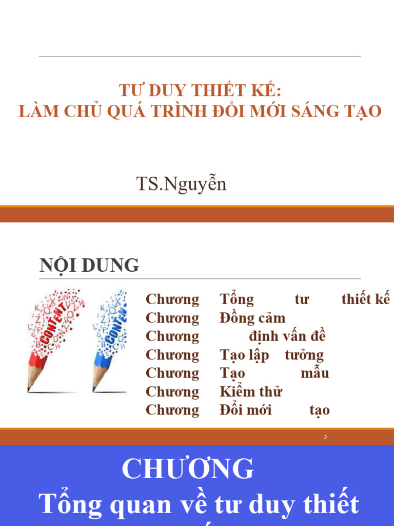 Chuong 1. T NG Quan Design Thinking | PDF