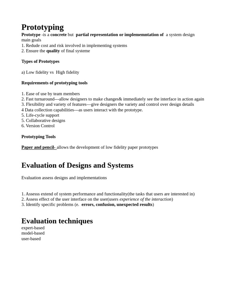 User Interface Design (Prototyping) | PDF | Technology & Engineering