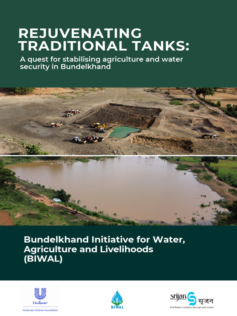 Rejuvenation of Tanks - SRIJAN | PDF | Agriculture | Soil