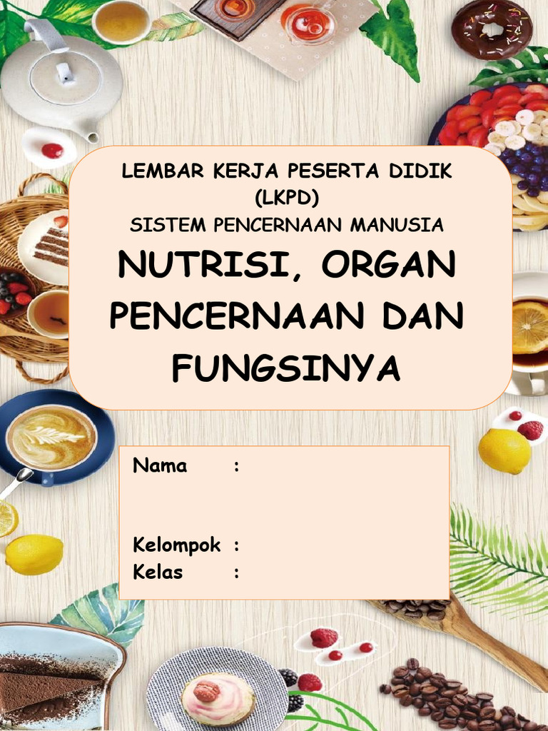 LKPD Sistem Pencernaan | PDF | Kesehatan Holistik