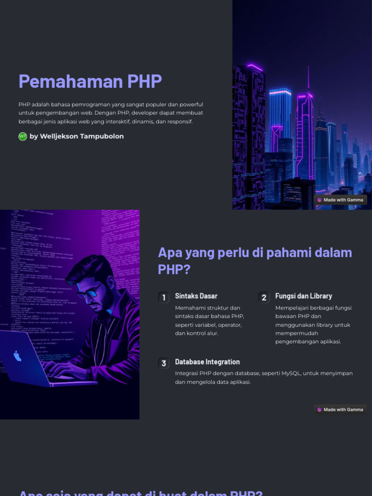 Panduan Lengkap Pemrograman PHP | PDF