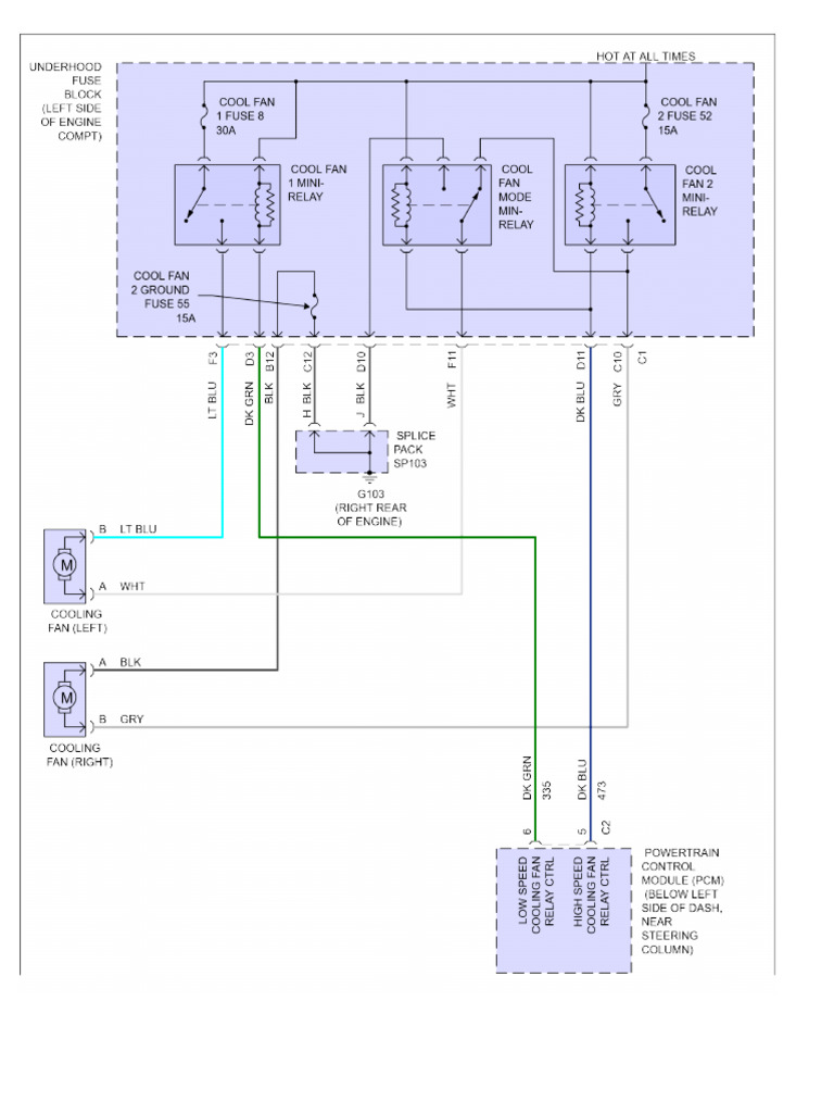 Cooling Fan Circuit | PDF