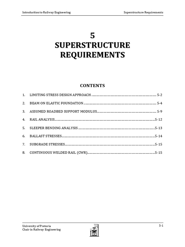 RE_5_Superstructure Requirements | PDF | Bending | Beam (Structure)