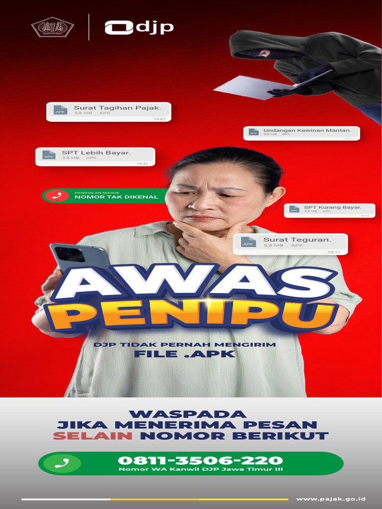 Waspada Penipuan File APK dari DJP | PDF