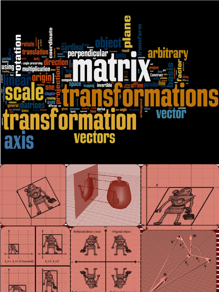 Applications To Linear Transformations | PDF | Teaching Methods & Materials | Science & Mathematics