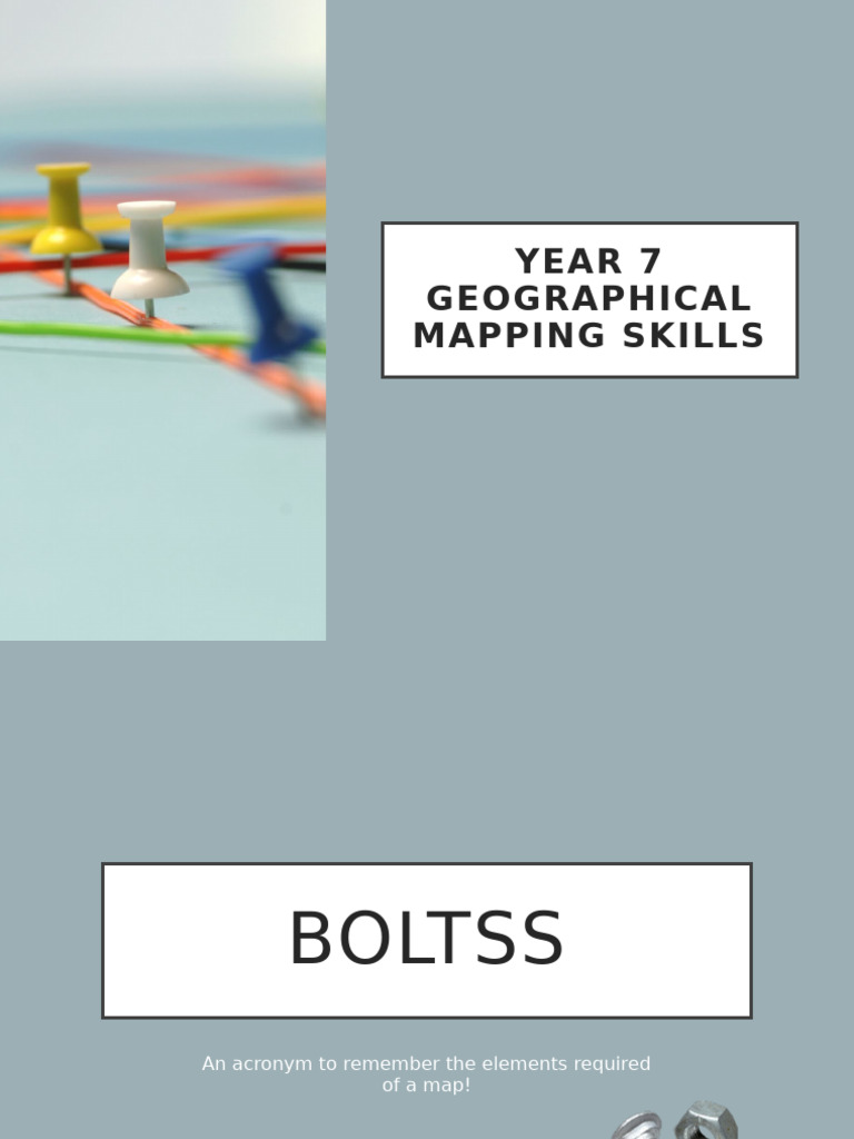 Year 7 Mapping Skills PowerPoint | PDF | Map | Rain