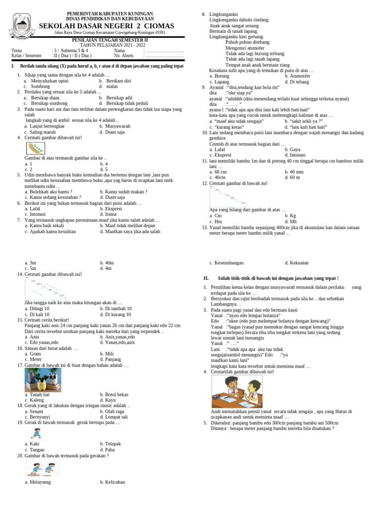 PTS II Tema 5 Subtema 3 & 4 2021-2022 | PDF