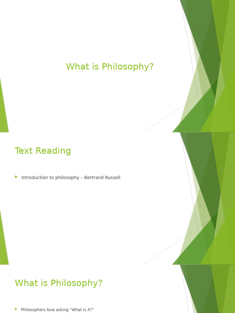 What Is Philosophy | PDF