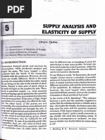 Types of Elasticity of Supply With Diagram | PDF