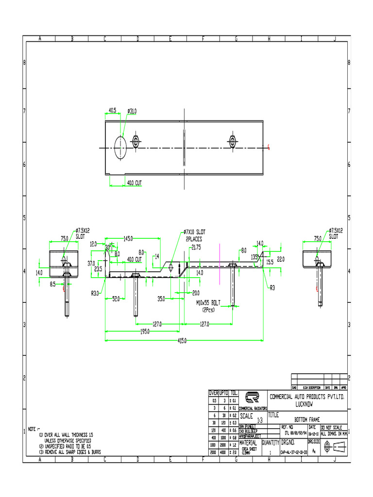 Bottom BKT ASSY. | PDF