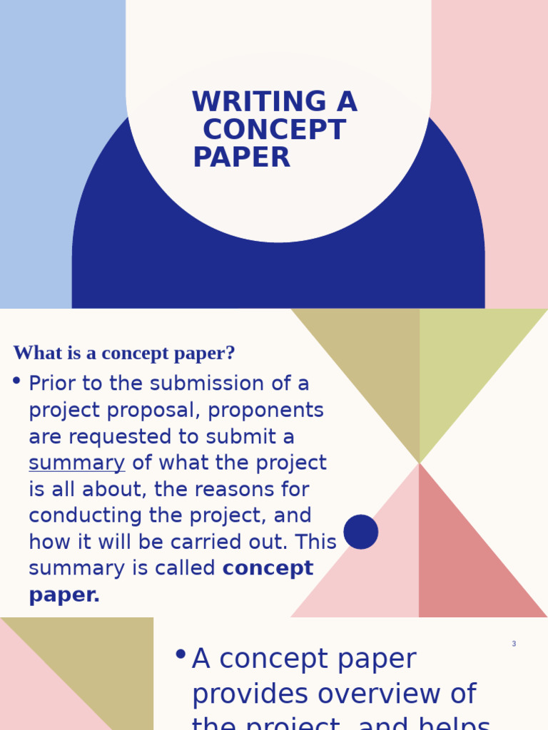 How to Write a Concept Paper | PDF | Concept