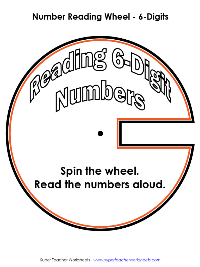 6 Digit Number Reading Wheel - ASKAD | PDF