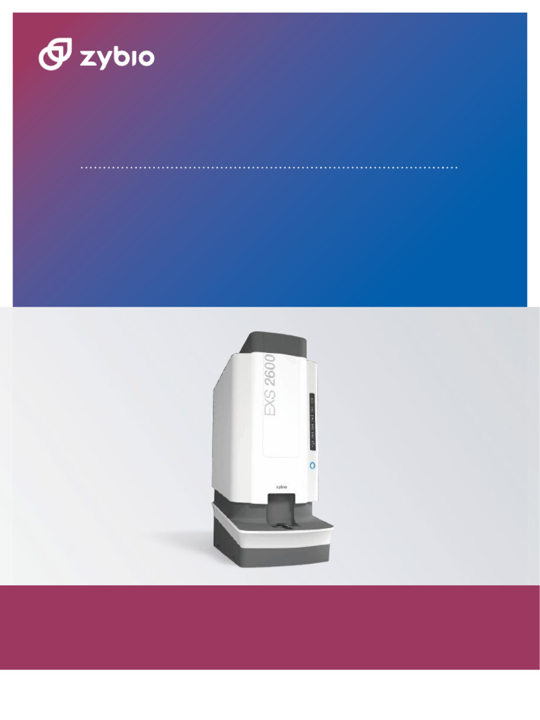 Zybio Brochure EXS2600 | PDF | Mass Spectrometry | Microorganism