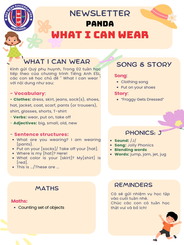 Newsletter - What I Can Wear - Panda | PDF