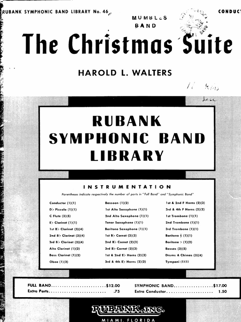 The Christmas Suite | PDF | Musical Instruments | Elementary Organology
