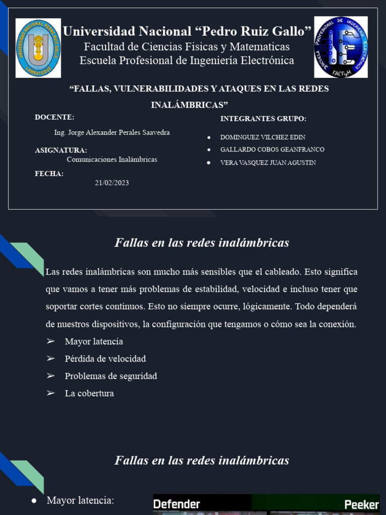 Grupo1 - Exposición Final | PDF | Punto de acceso inalámbrico | Wifi