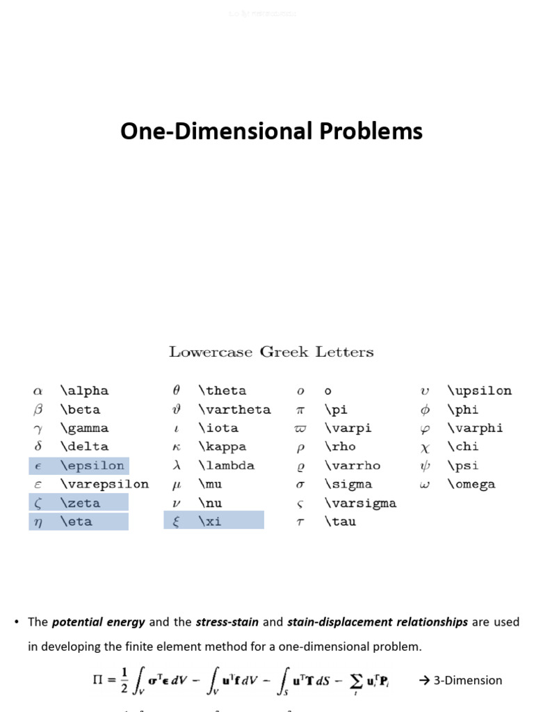 Fem 1D | PDF | Matrix (Mathematics) | Force