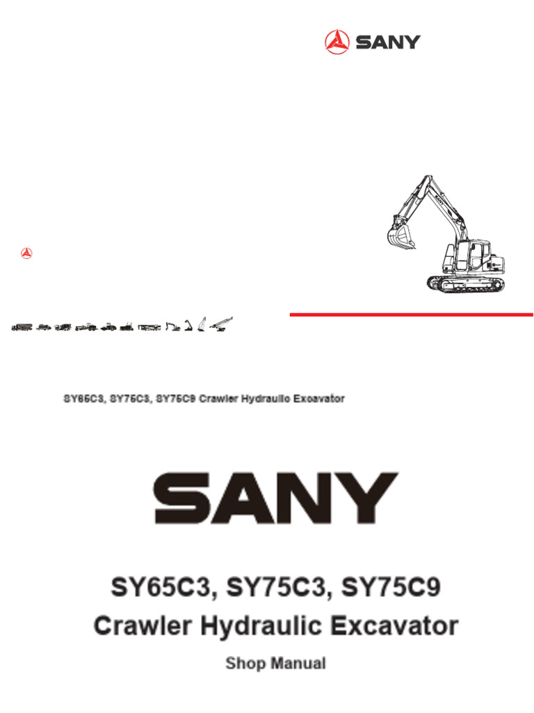 Excavator Maintenance Guide | PDF | Piston | Fuel Injection