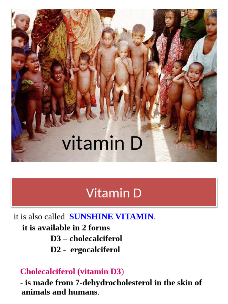 Vitamin 1 | PDF | Vitamin D | Bleeding