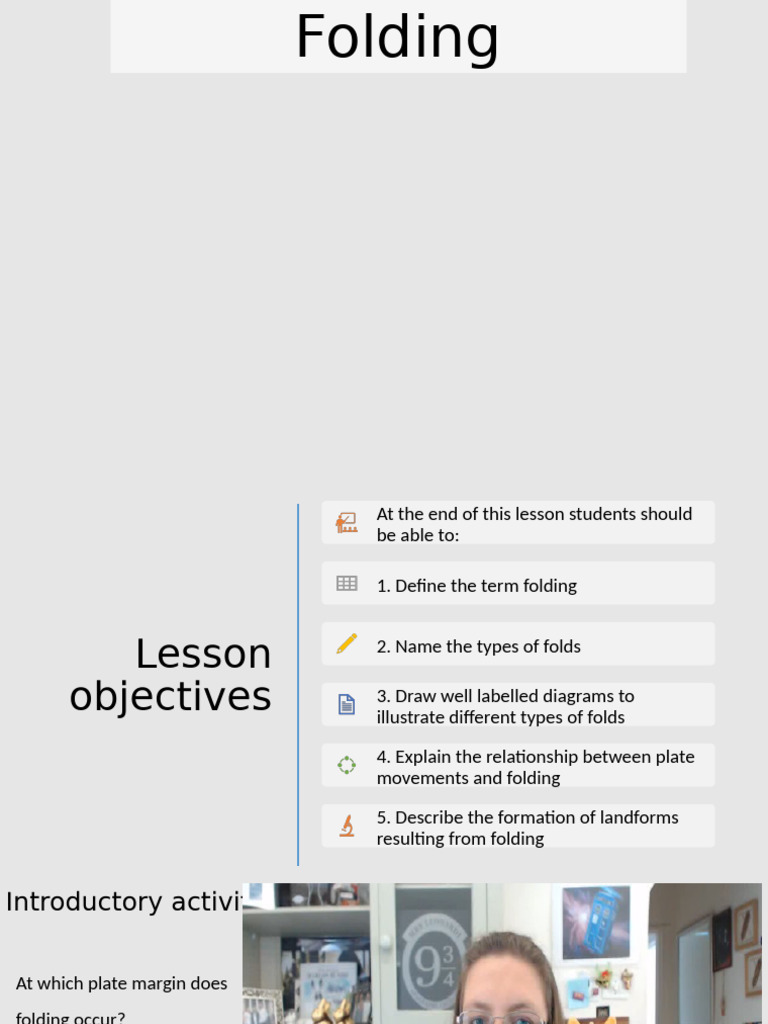 Folding PPT Week 9 | PDF | Plate Tectonics | Geology