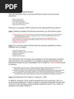 Water-Bath Risk Assessment Form | PDF | Personal Protective Equipment ...