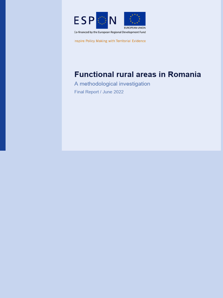 Functional Rural Areas in Romania | PDF