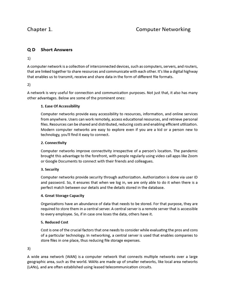 Std_8 Chap 1 | PDF | Network Topology | Computer Network