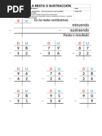 Términos de La Resta | PDF