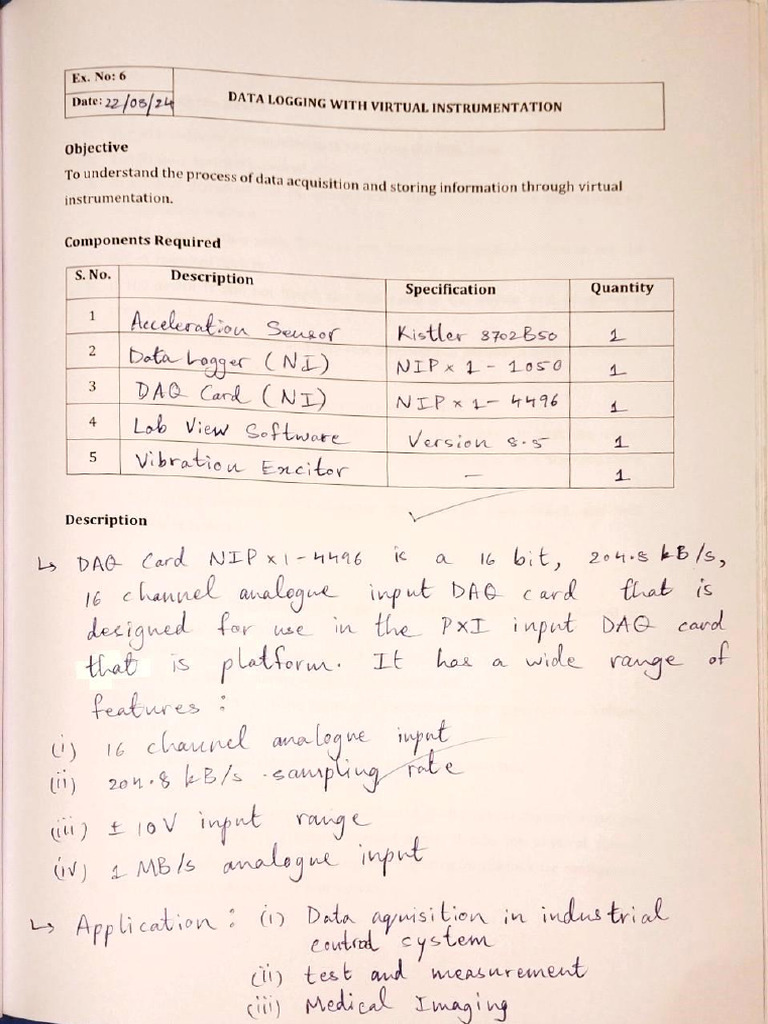 Data Logging | PDF | Data Acquisition | Instrumentation