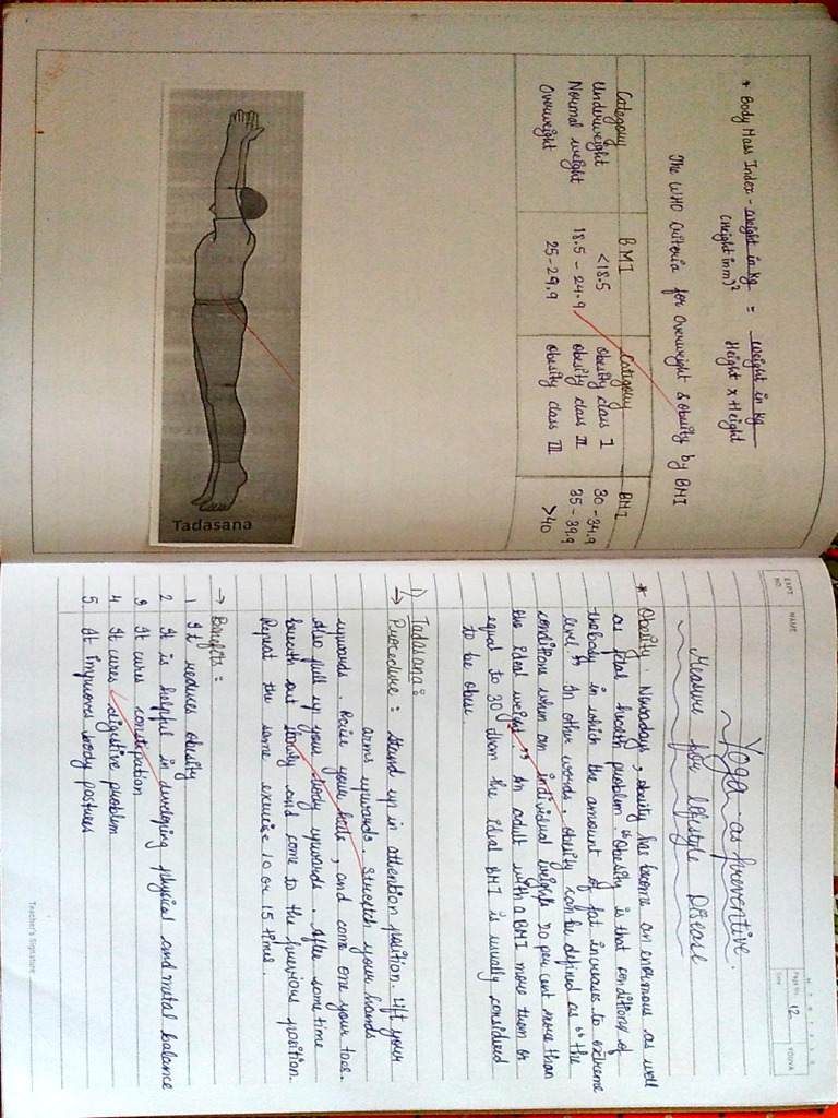 PE 2nd Pratical Yoga | PDF