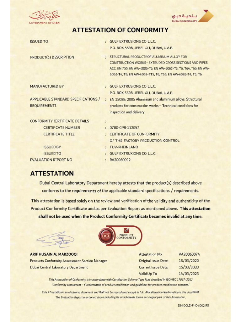 DCL-Dubai Central Laboratory-14 Mar 2023 | PDF