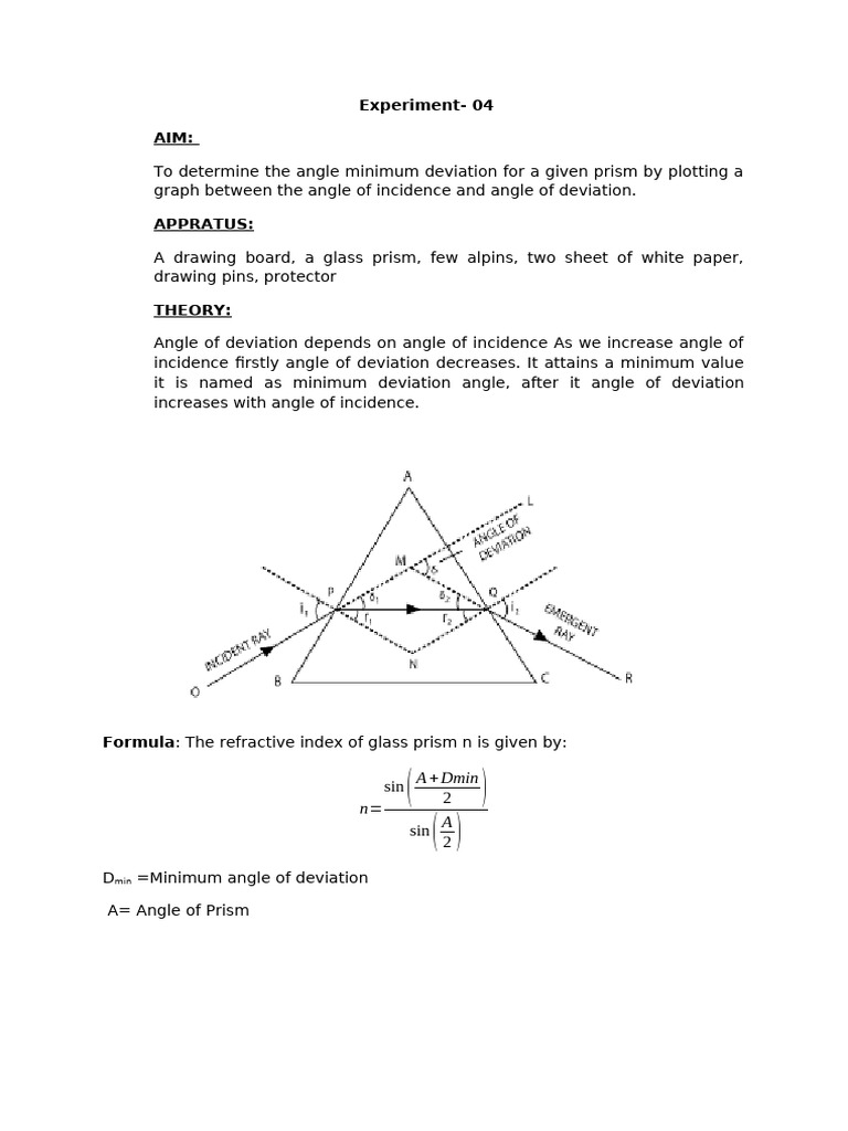 Exp No 4 -XII Phy | PDF