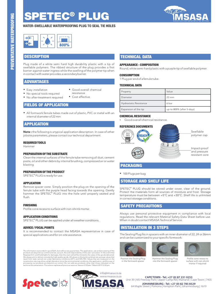 Spetec Plug 2023 | PDF | Electrical Connector | Plastic