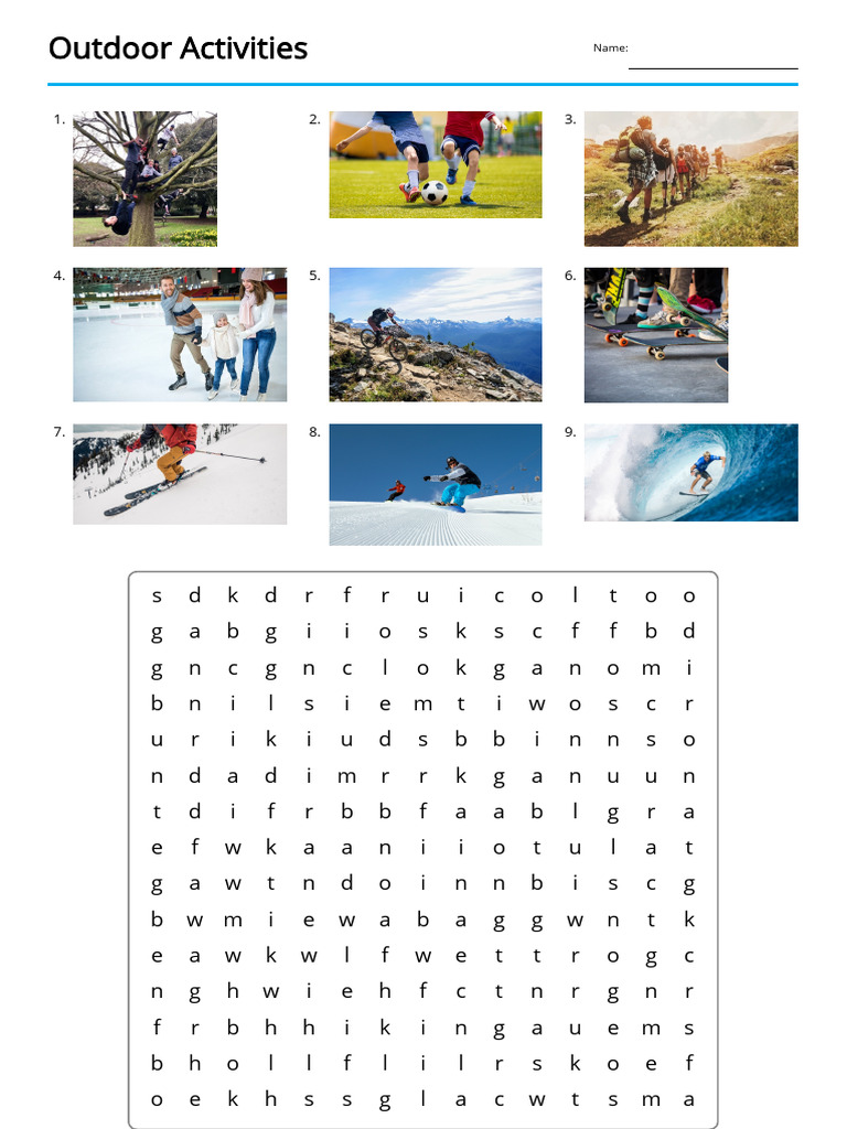 Outdoor Activities Guide | PDF