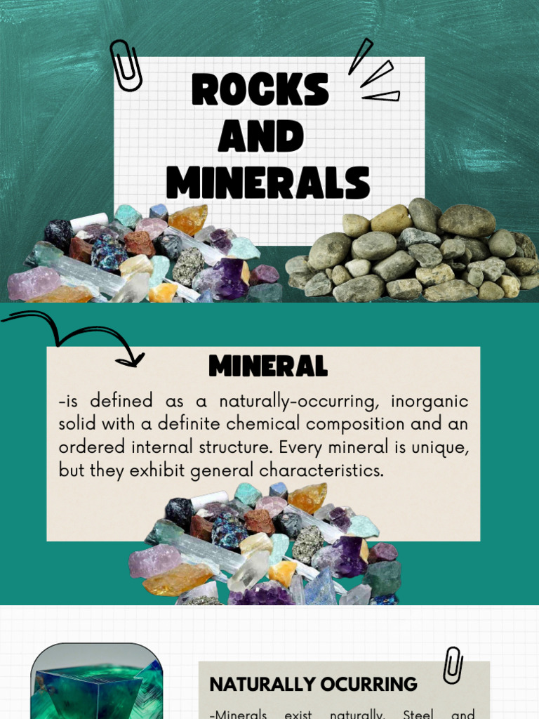 Rocks and Minerals... | PDF | Minerals | Chemical Compounds